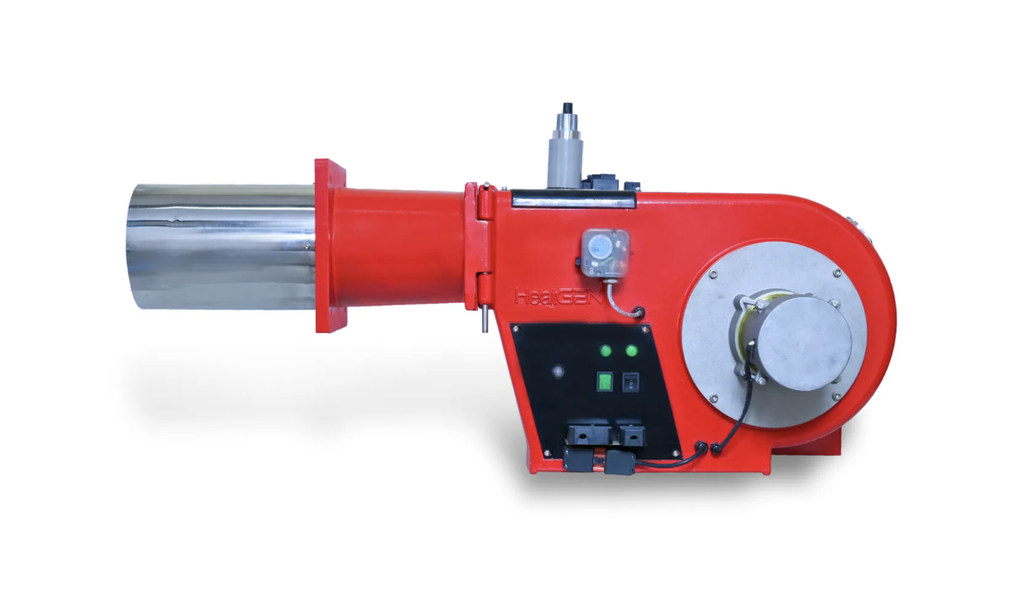 HeatGen HG 1250-2 Two Stage Industrial Gas Burner (LPG) with Multiblock ...