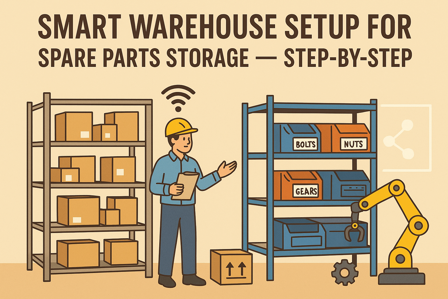 Smart Warehouse Setup for Spare Parts Storage — Step-by-Step ...