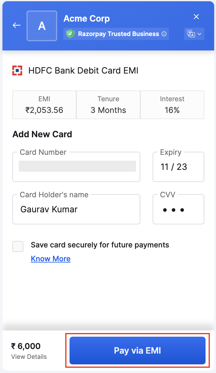 Payments Method | Mechtrace - Technician on the way