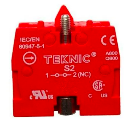 Teknic S2 Normally Closed Contact Element | Mechtrace - Technician on ...