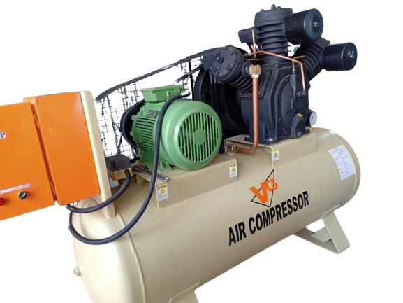 VCS 105T 15 HP Reciprocating Air Compressor | Mechtrace - Technician on ...