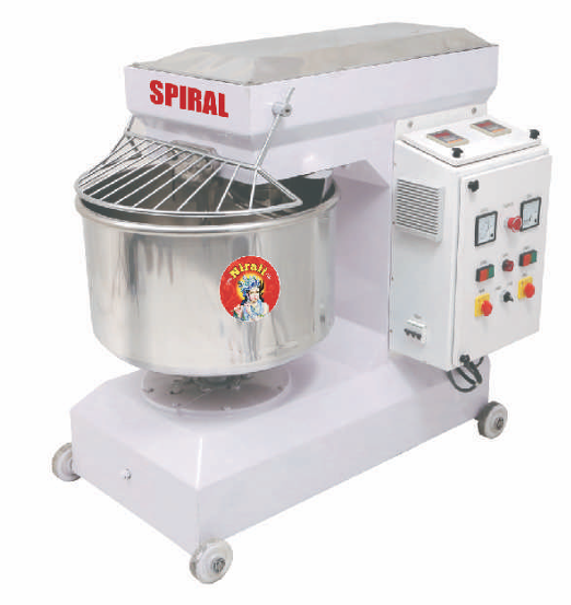 Nirali Spiral Mixer – 80 Kg Fully Automatic Dough Kneader (Atta Kneader ...